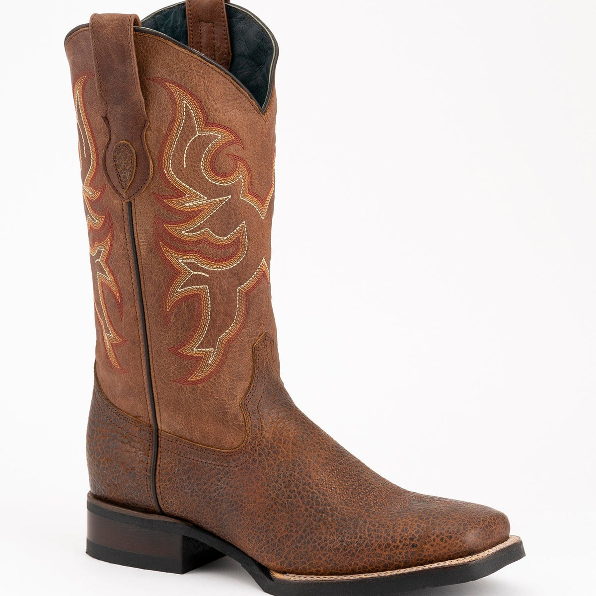 Men's Ferrini Toro Leather Square Toe Boots 1299355 – NewWestBoots.com