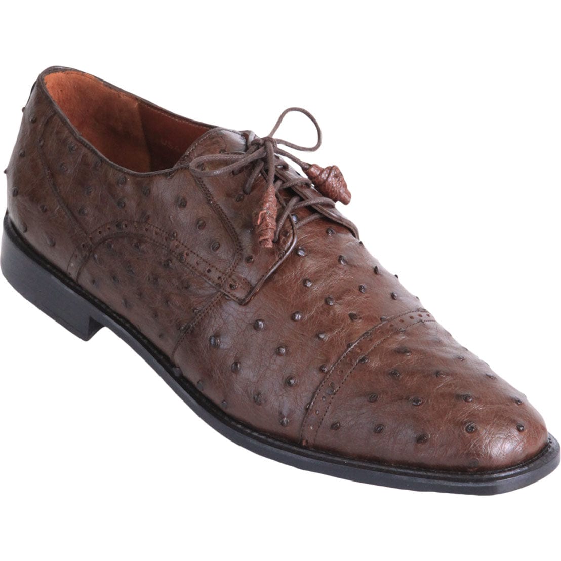 Men's Original Exotic Ostrich Skin Shoe ZV090307 – NewWestBoots.com
