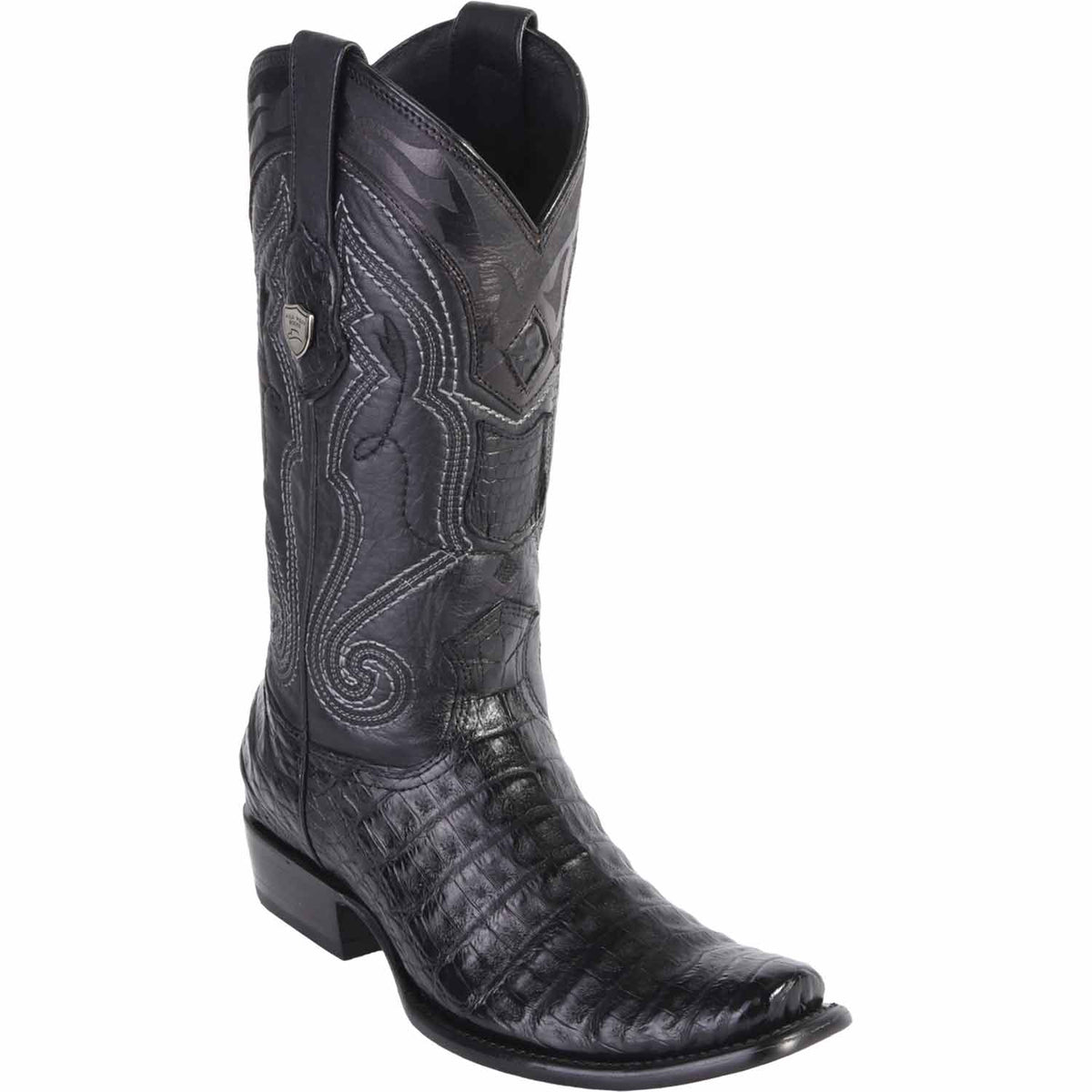 Men's Wild West Caiman Belly Skin Dubai Toe Boots 27982 – NewWestBoots.com